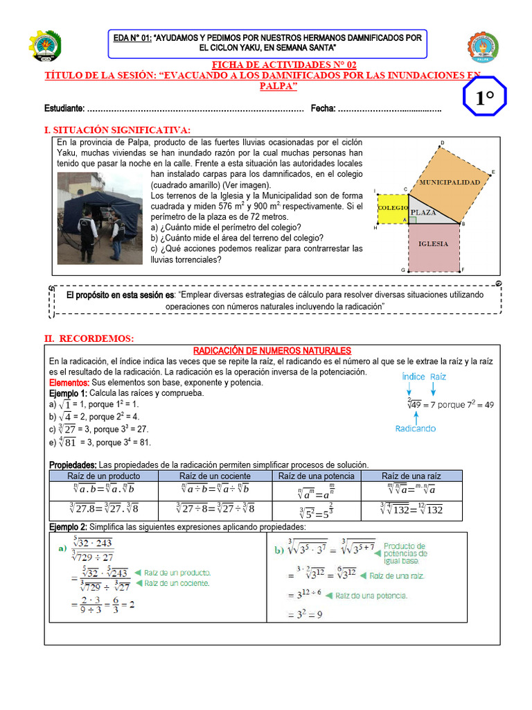 Ficha 2 - 1ero - Eda1 | PDF