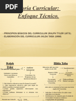 Modelo Tyleriano de Currículo y Evaluación | PDF | Plan de estudios ...