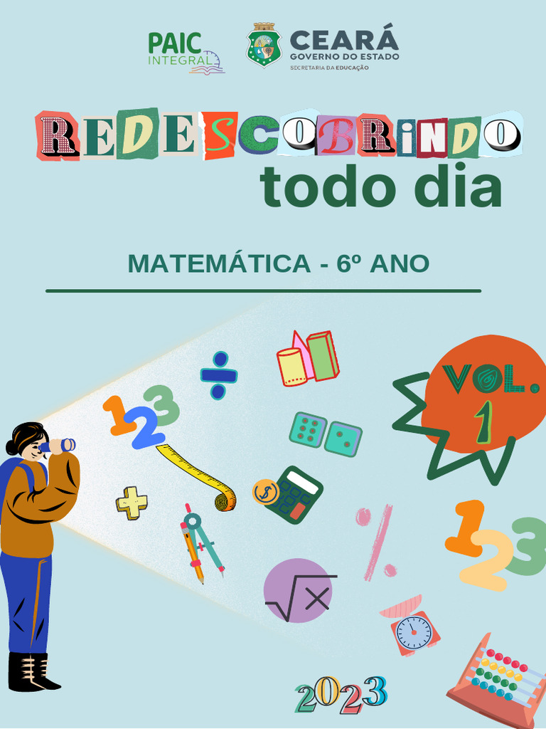 REDESCOBRINDO-MATEMATICA-6-ano-vol-1-2023-6 | PDF | Número racional | Decimal