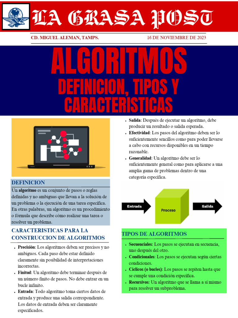 Algoritmos Periódico | PDF | Algoritmos | Programación de computadoras