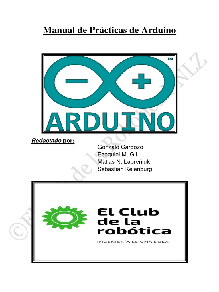 Manual de Practicas ARDUINO Oficial | PDF | Arduino | Tipo de datos