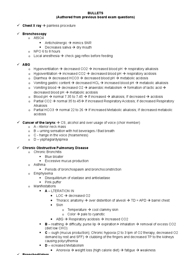Key Medical Procedures and Conditions Overview | PDF