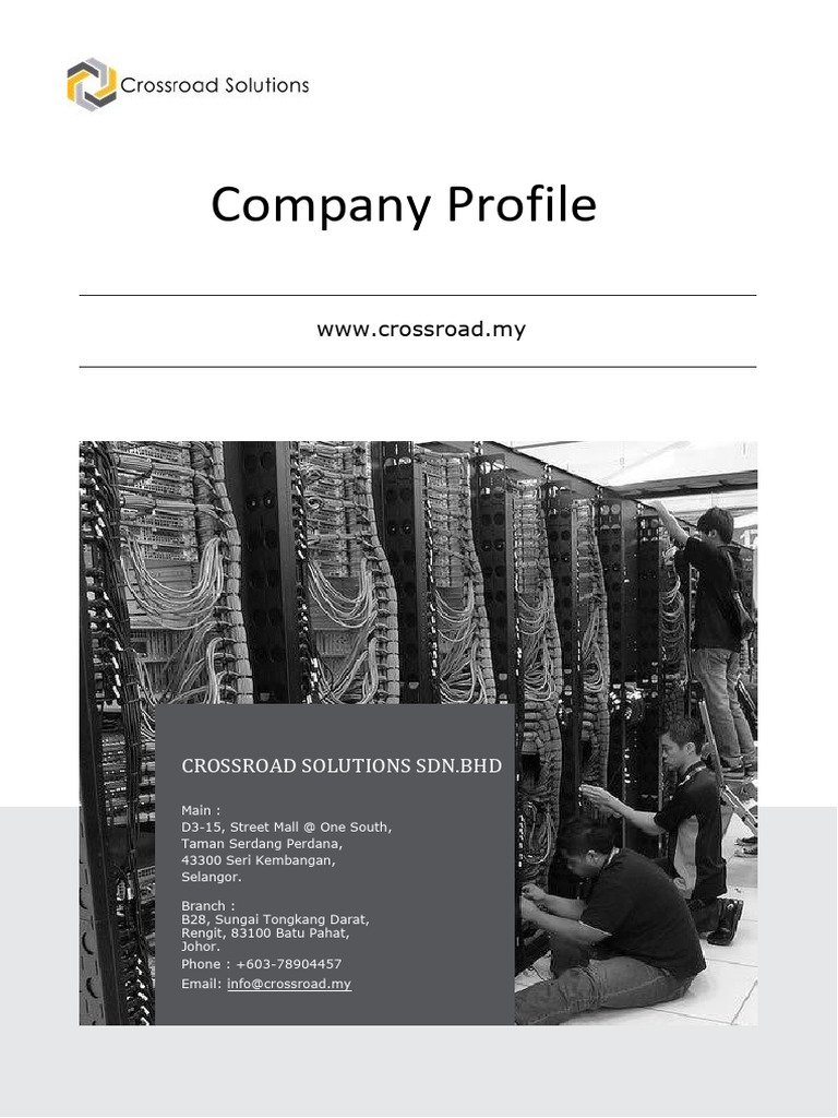 Crossroad Solutions Company Profile.1 | PDF | Computer Network ...