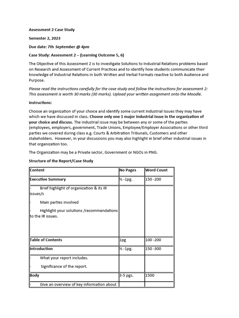 Assessment 2 Case Study | PDF | Citation | Human Communication