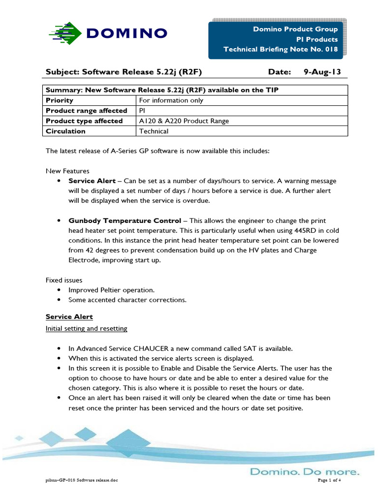Pibna GP 018 Software Release | Download Free PDF | Menu (Computing) | Printer (Computing)