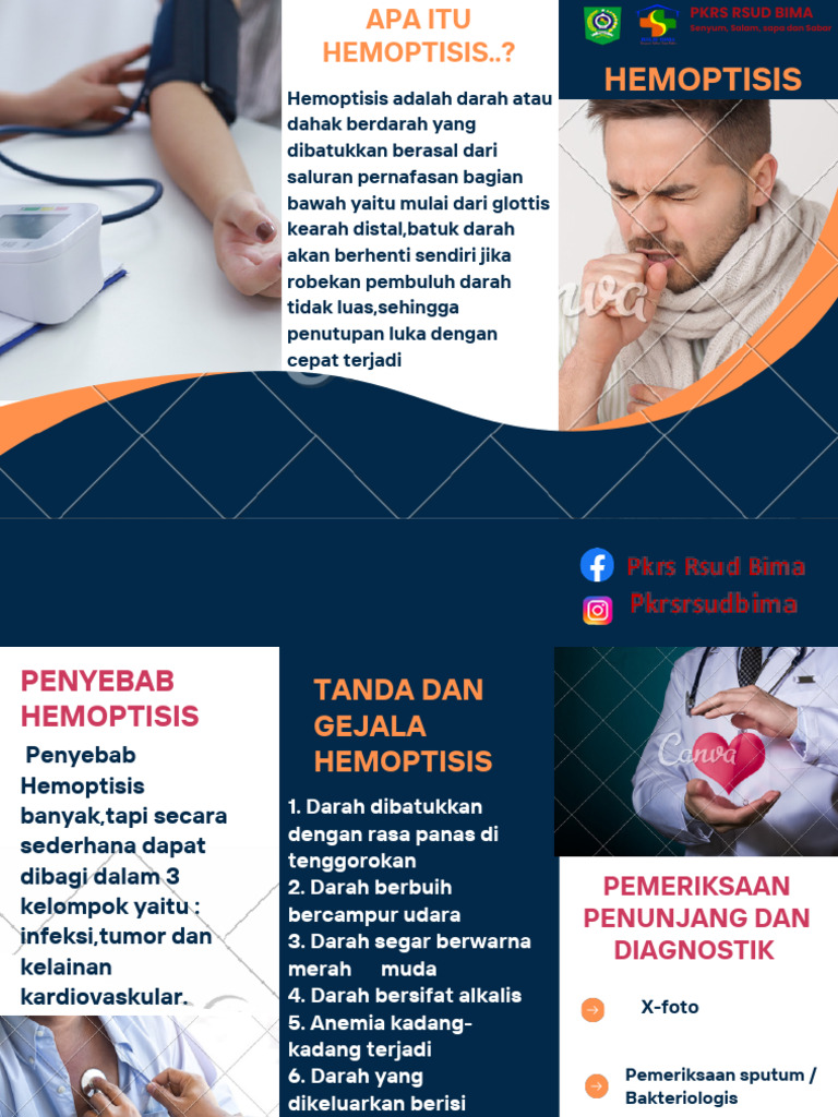 Hemoptisis: Penyebab dan Gejala | PDF | Sains & Matematika