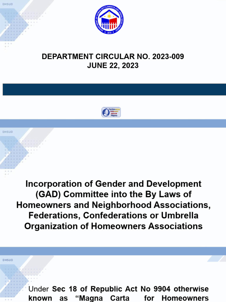 Gad PPT DC 2023-009 | PDF | Gender | Gender Studies