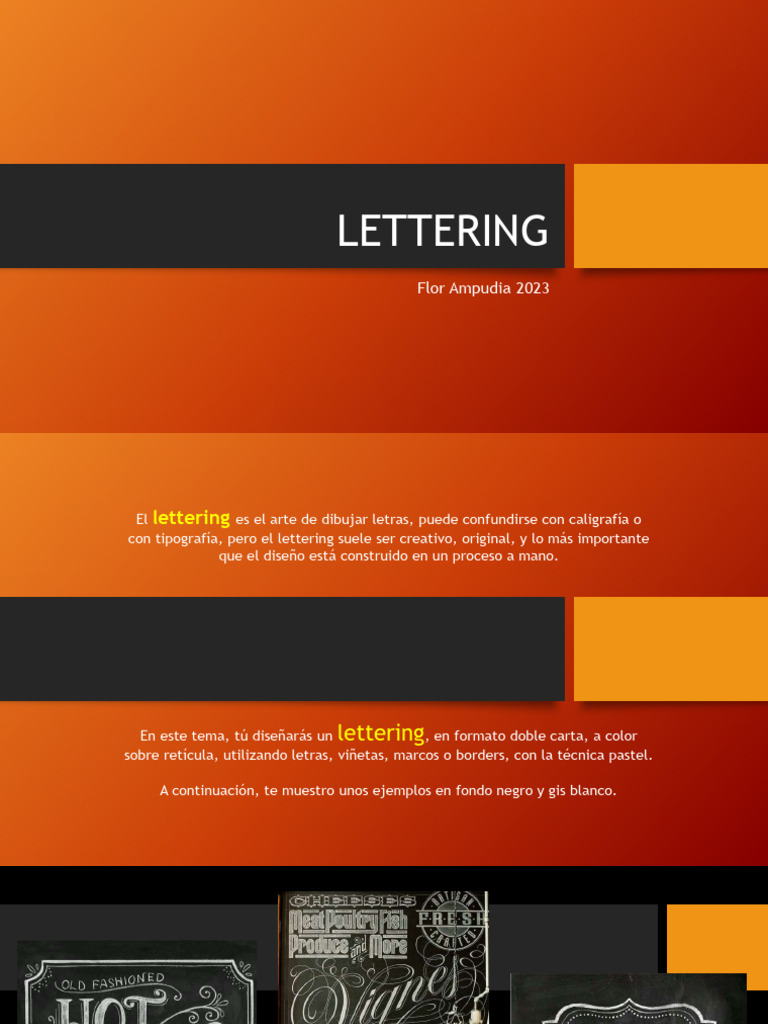 Diseño de Lettering Creativo 2023 | PDF | Hogar, jardinería y bricolaje ...