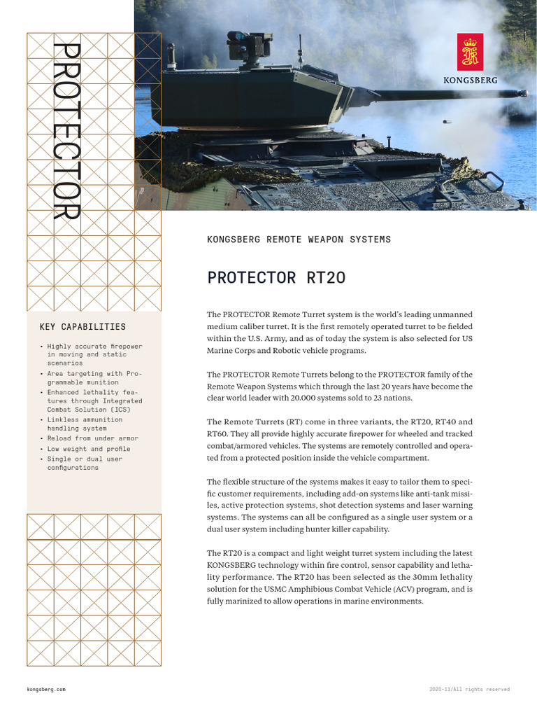 Protector rt20 | PDF | Projectiles | Hazards