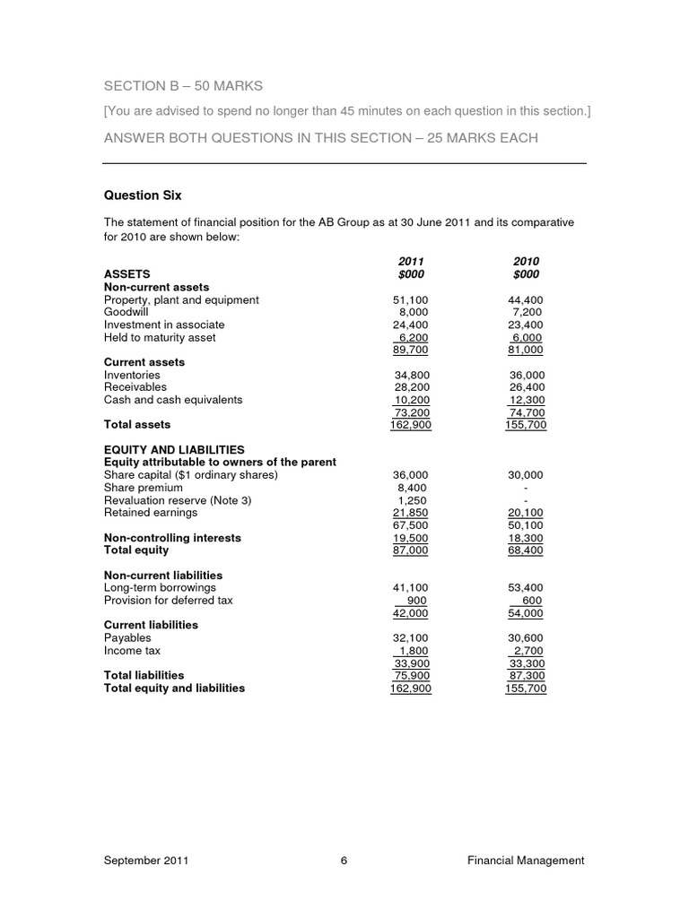 CHAP18 Consolidated Statement of Cash Flows F2 Sept11 ch18-AB | PDF ...