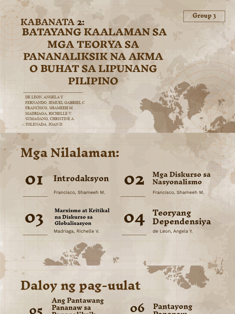 Fildis Group 3 | PDF