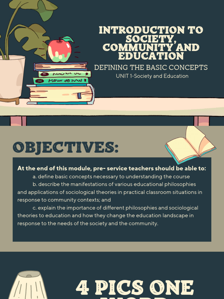 Introduction To Society Community and Education | PDF