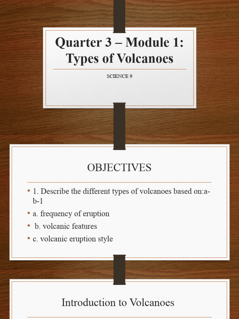 Understanding Types of Volcanoes | PDF | Volcano | Types Of Volcanic ...