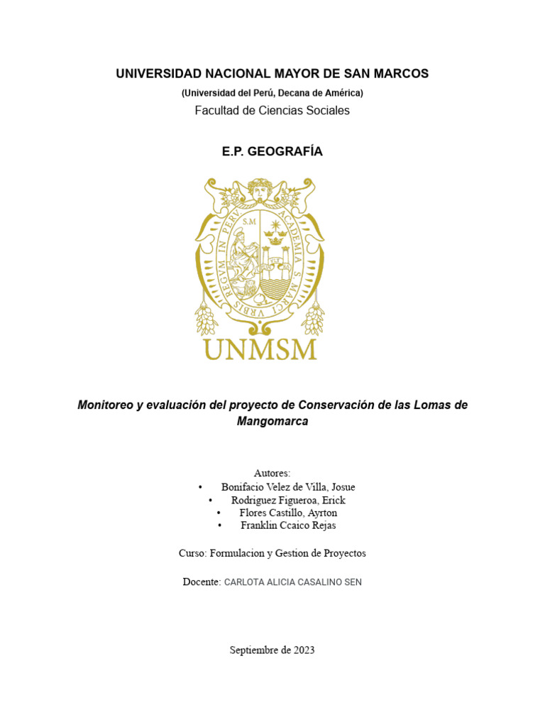 Monitorea y Evaluacion | PDF | Evaluación | Planificación Monitorea y Evaluacion | PDF | Evaluación | Planificación