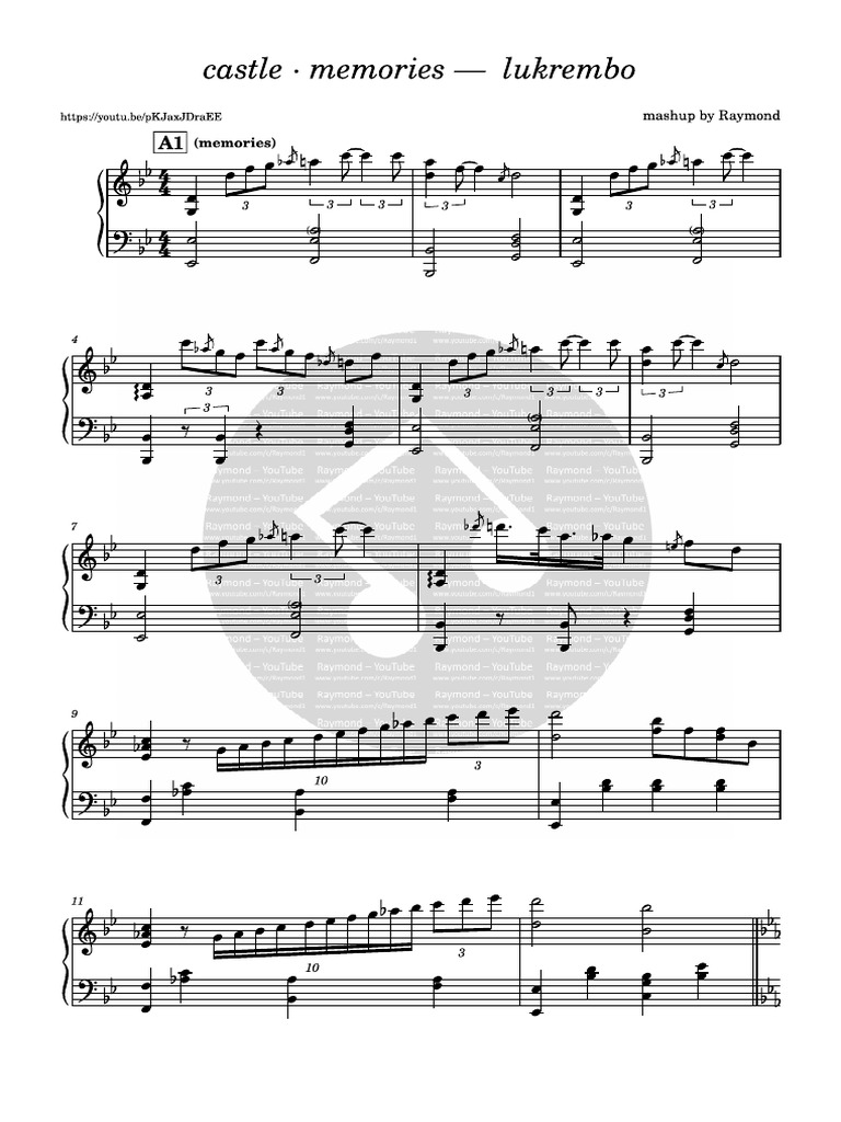 Castle Memories - Lukrembo - Sheet Music | PDF