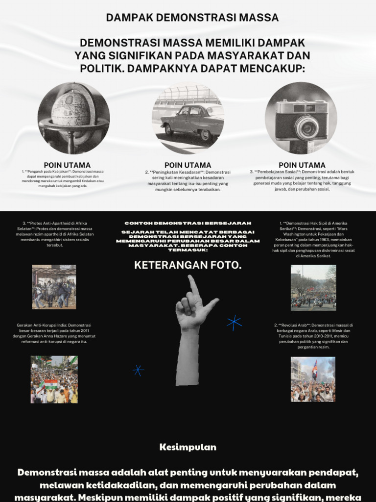 Dampak dan Peran Demonstrasi Massa | PDF