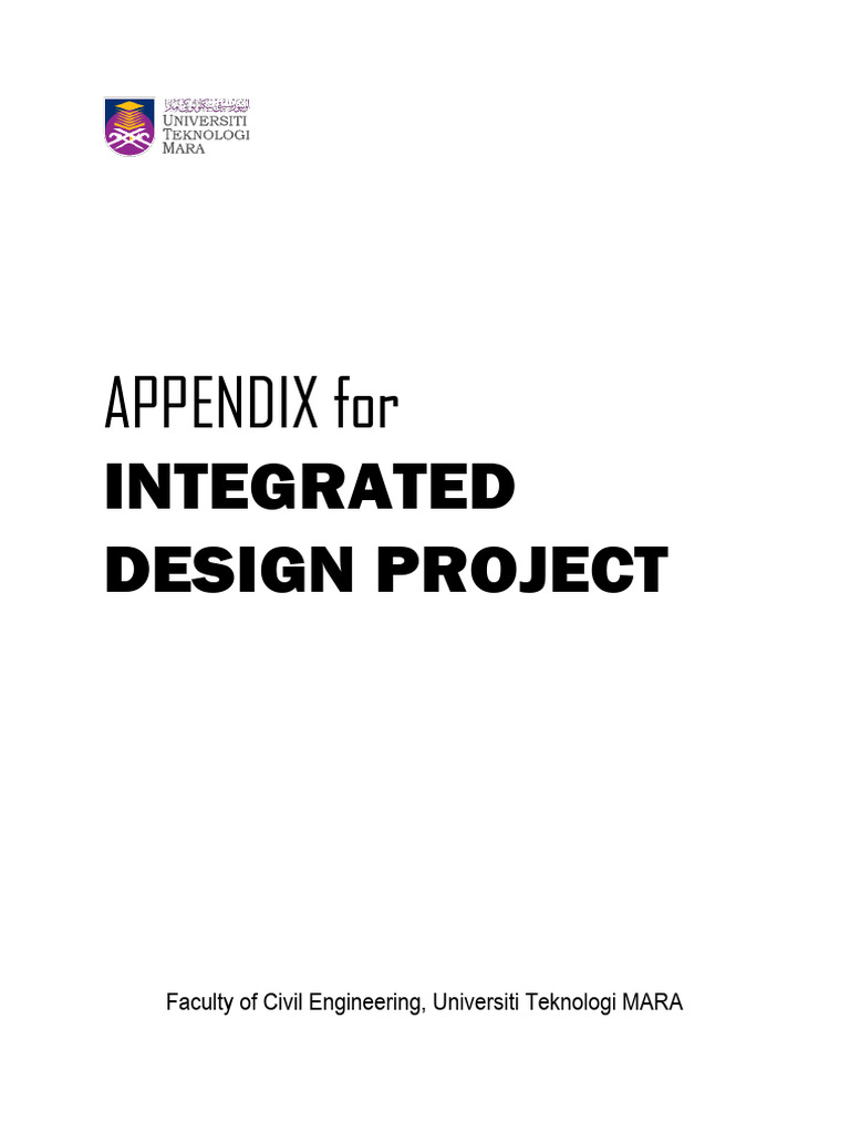 IDP Appendix | PDF | Beam (Structure) | Spillway