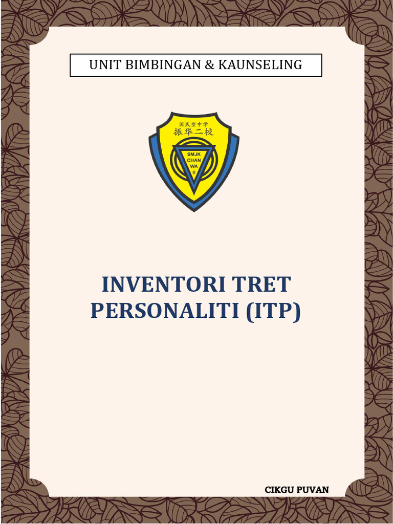 Inventori Tret Personaliti (Itp) | PDF