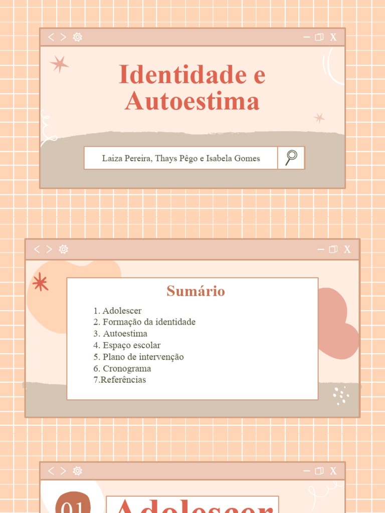 Identidade e Autoestima | PDF | Autoestima | Adolescência