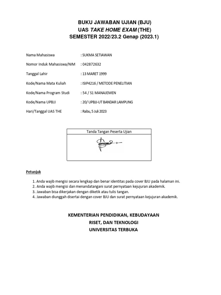 Bju Isip4216 Metode Penelitian Sukma Setiawan | PDF | Komputer