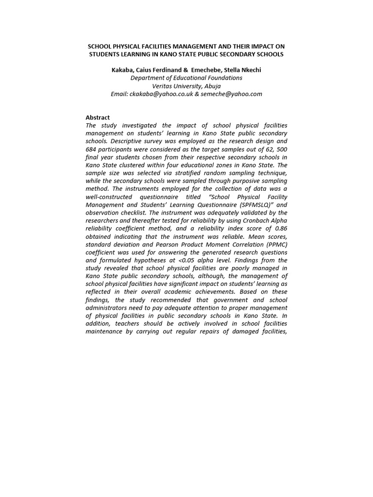 Linconaby, AJEM Vol 21 No 1-25-38 | PDF | Sampling (Statistics) | Science