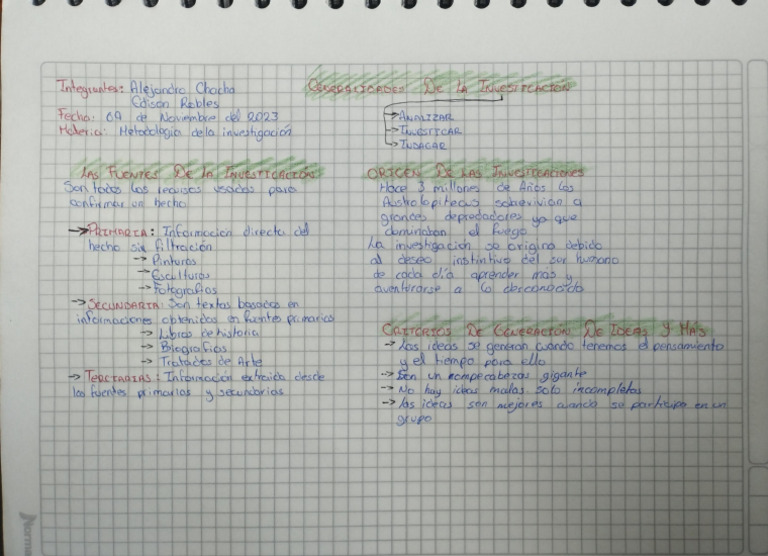 GENERALIDADES DE LA INVESTIGACIÓN TAREA 3 ROBLES ARIAS EDISON zANERY ...