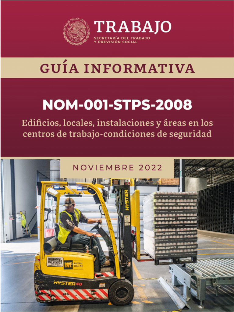 Guia Informativa Nom-01 1 | PDF | Bienestar | México