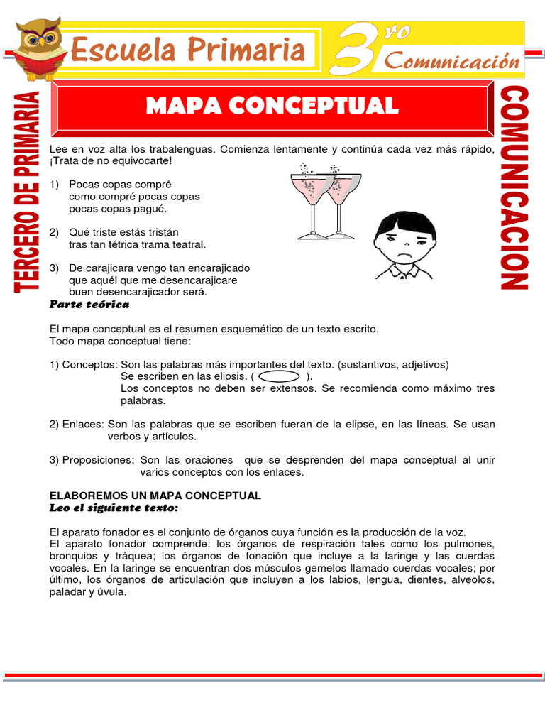 Elaboramos Un Mapa Conceptual para Tercero de Primaria | PDF | Leche ...