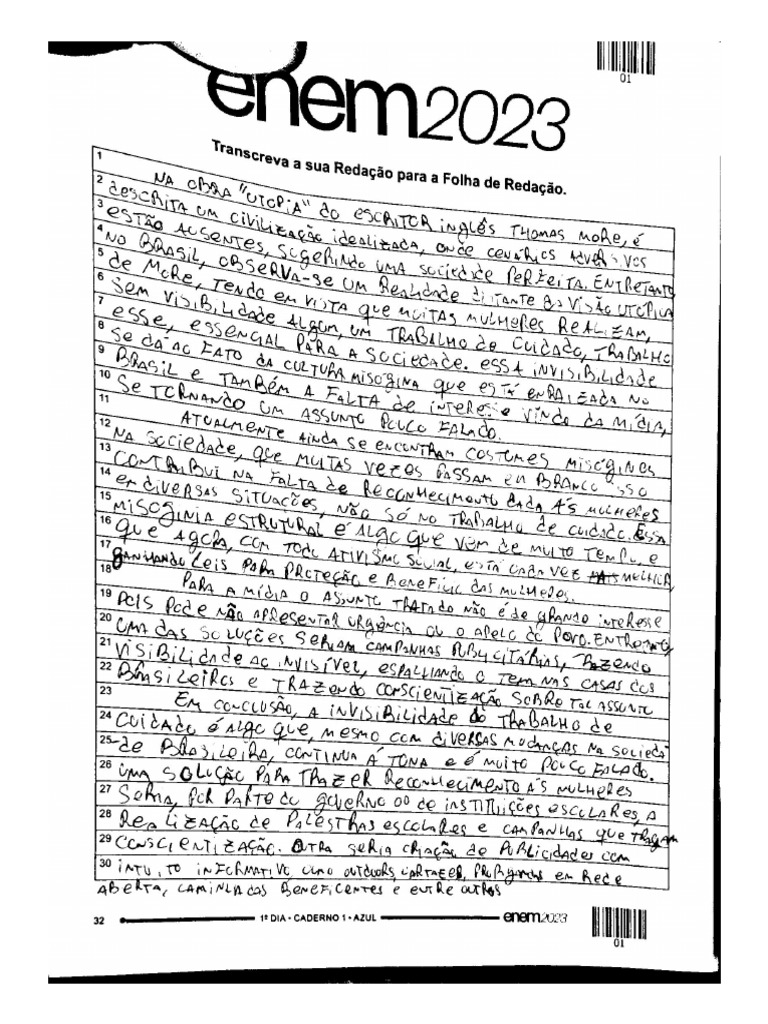 Enem 2023 | PDF