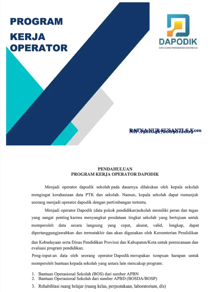 PDF Laporan Dapodik - Compress | PDF