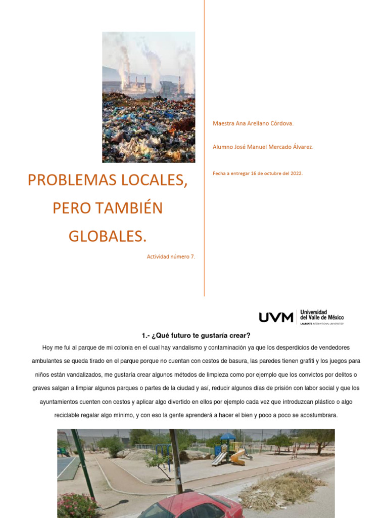 A#8 Jmma | PDF | Residuos | Contaminación