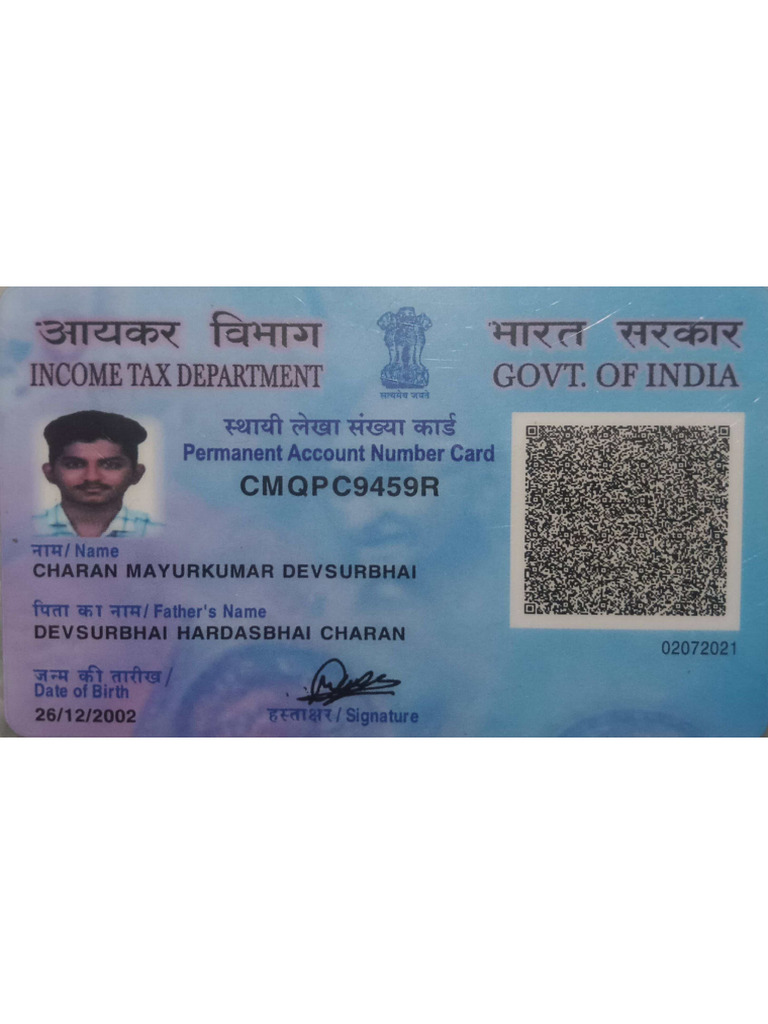 Pan Card Mayur | PDF