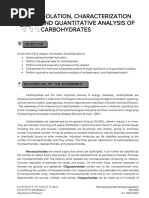 Practical 1 - Qualitative Analysis of Carbohydrates-Final | PDF ...