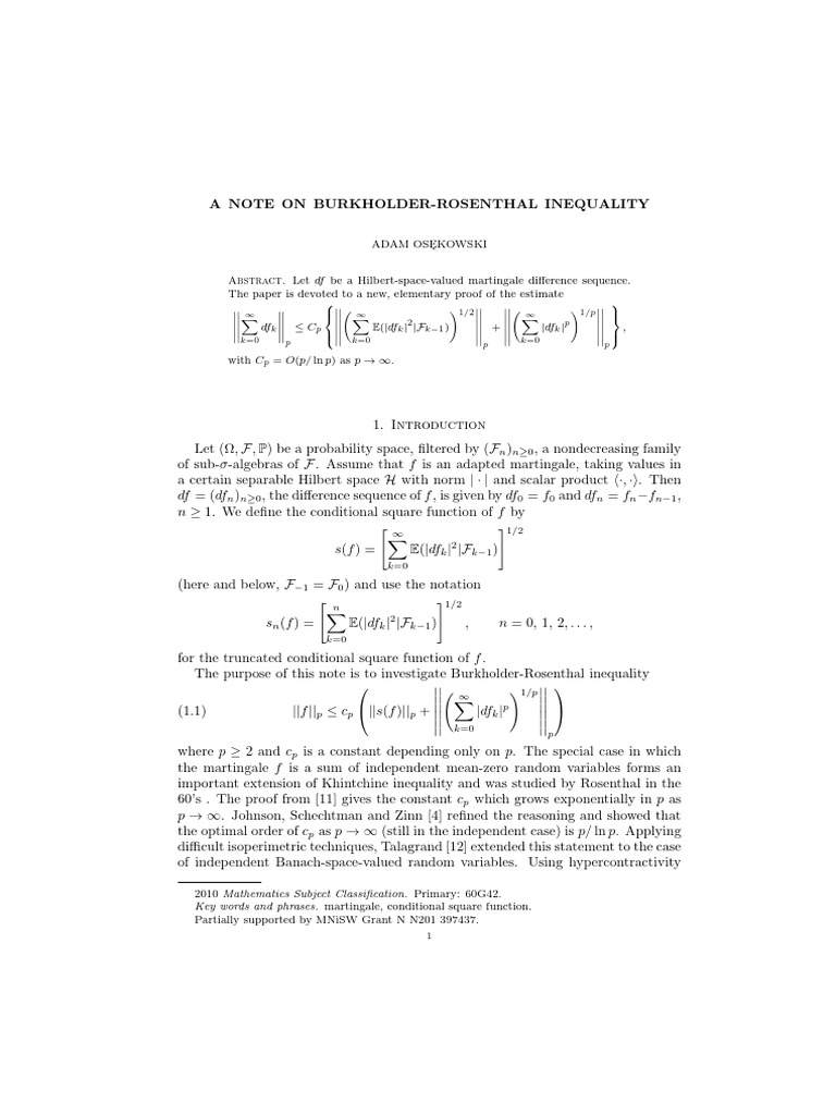 Rosenthal | PDF | Computer Science | Mathematical Proof