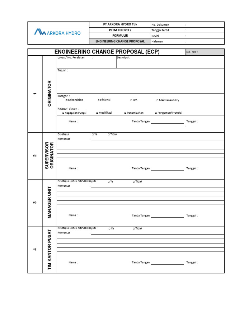 Form ECP | PDF