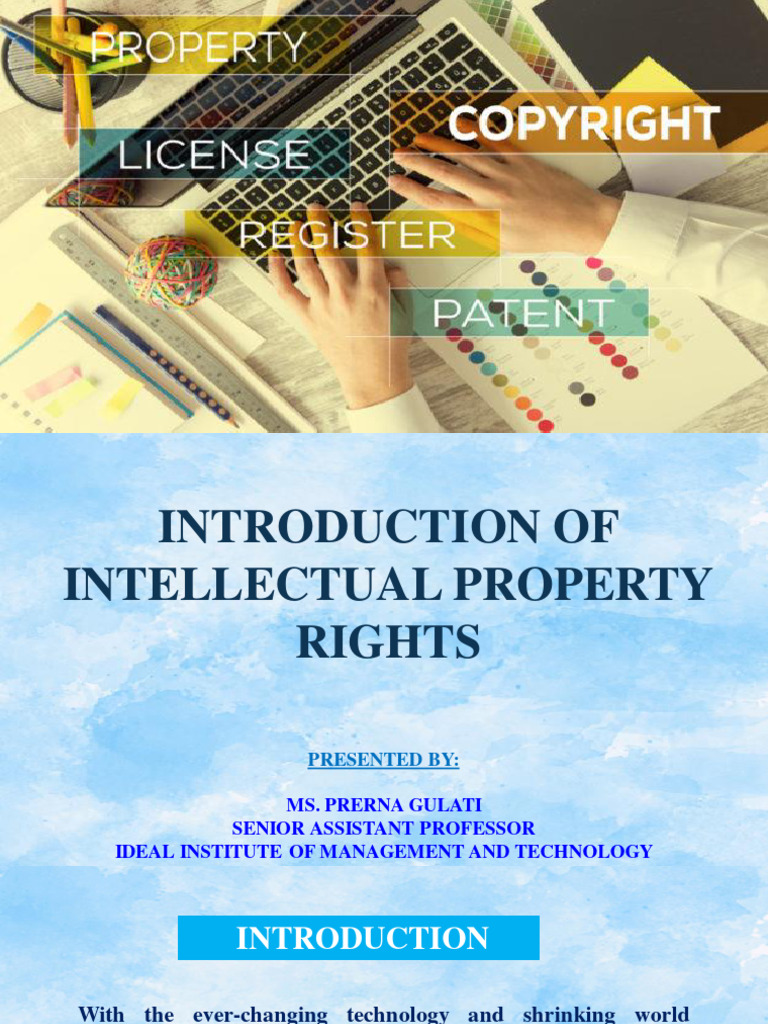 Copyright | PDF | Copyright | Intellectual Property