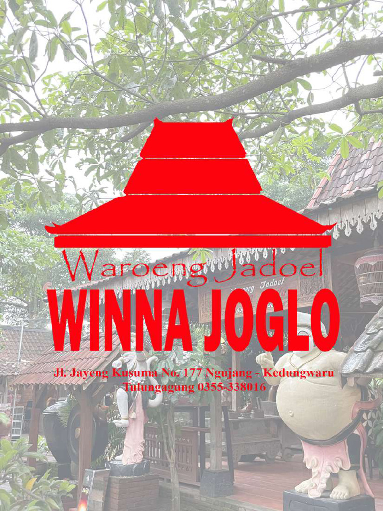 Menu Winna Joglo 2023 | PDF