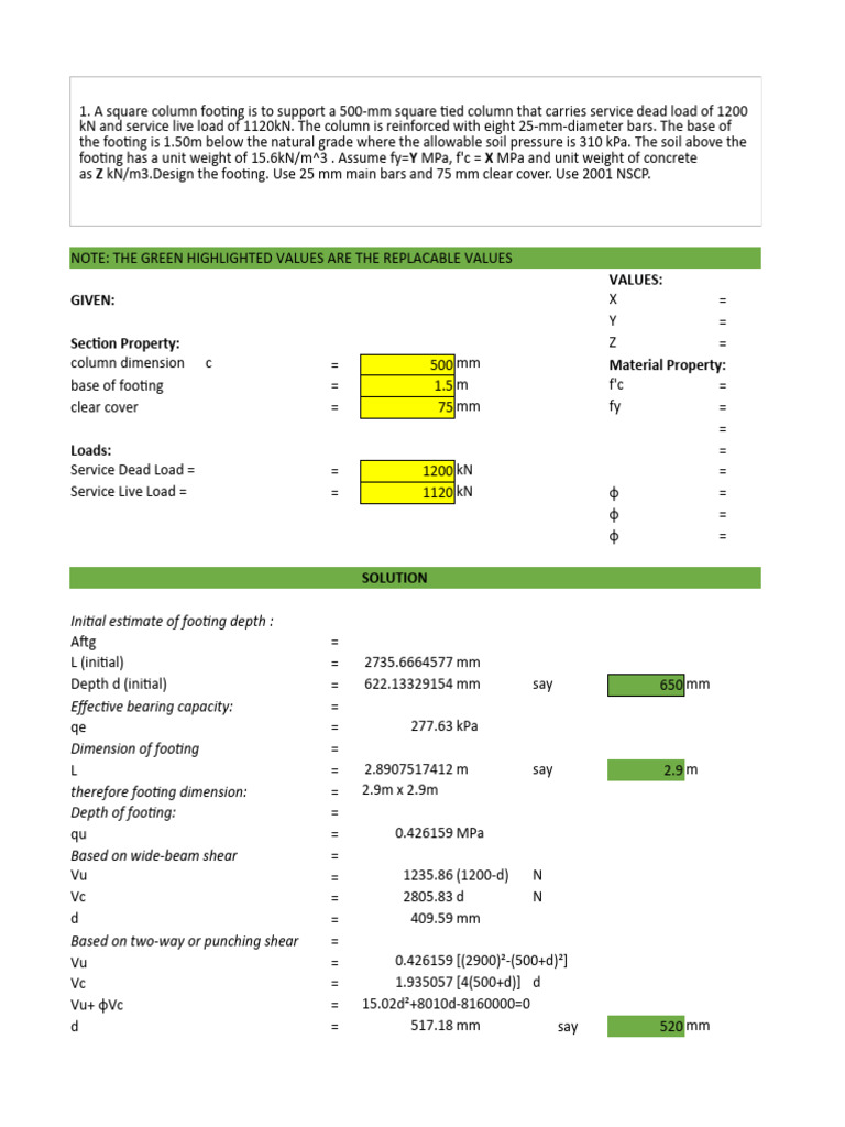 SALIH Excel Final | PDF | Pascal (Unit) | Solid Mechanics