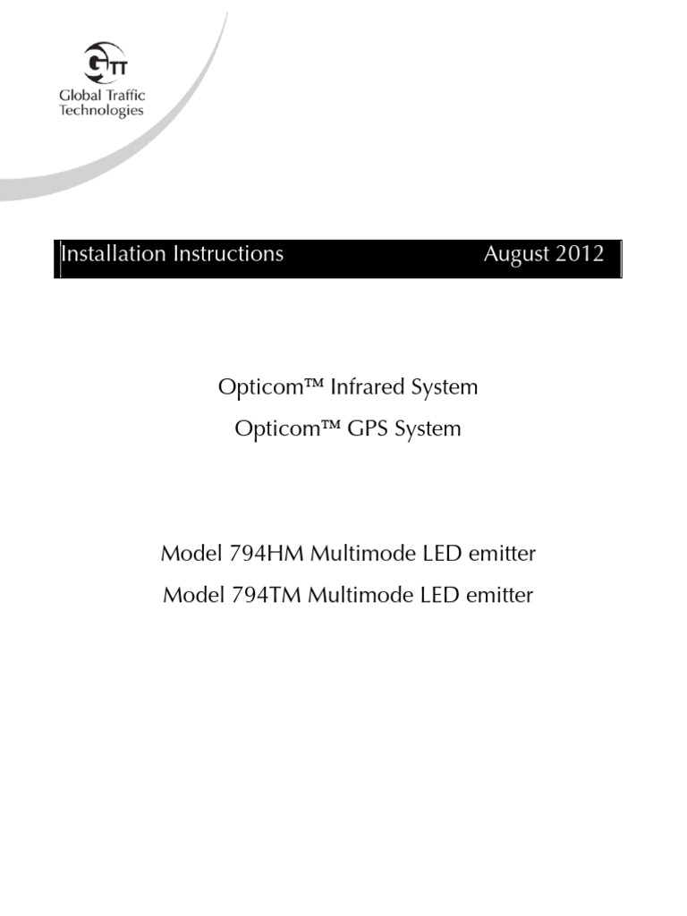 Opticom Mode High Power Emmiter LED Emitter | PDF | Electrical ...