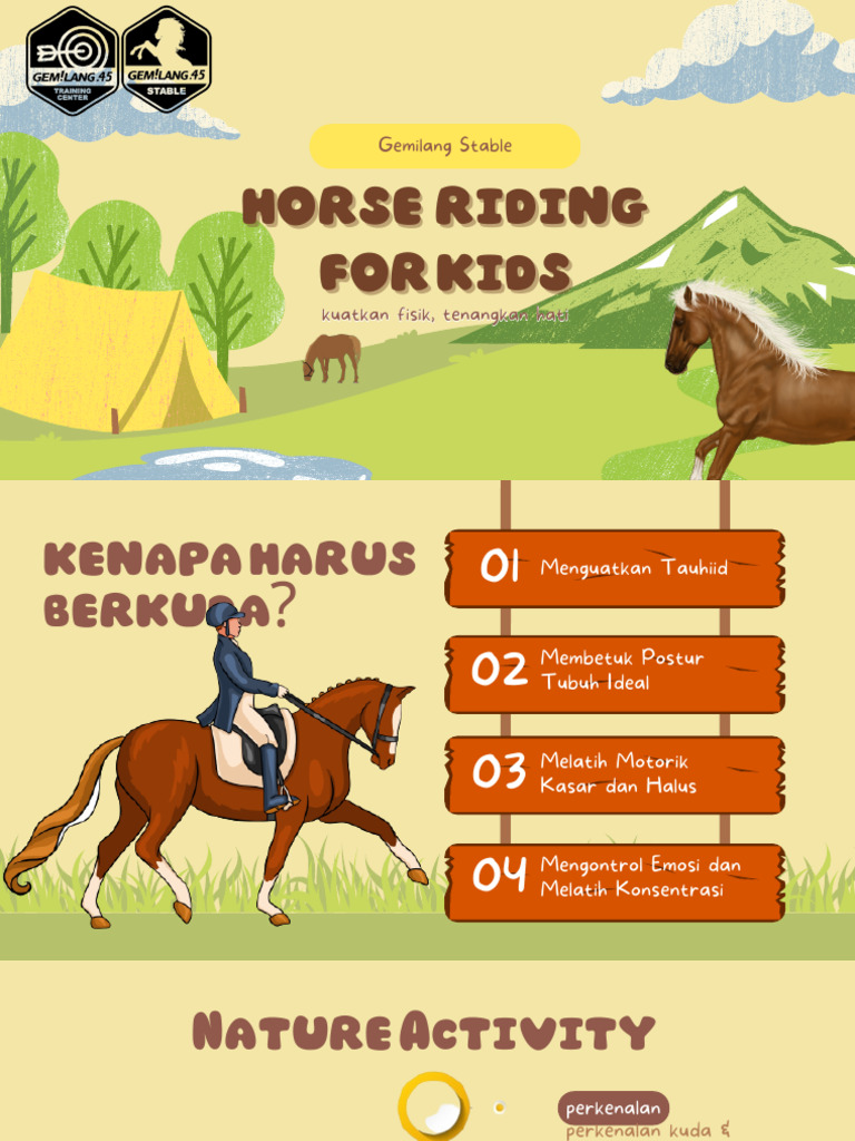 Proposal Ekskul Berkuda Al-Rohmah | PDF