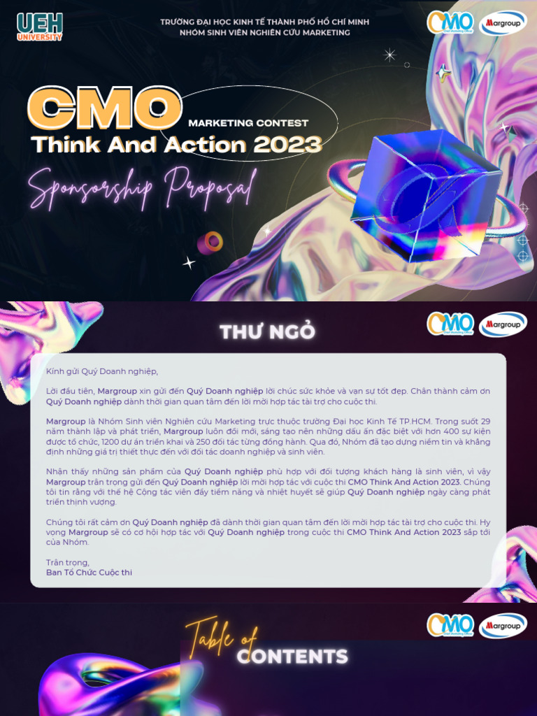 Margroup i Cmo t&a 2023 i Proposal Gói Hiện Kim | PDF
