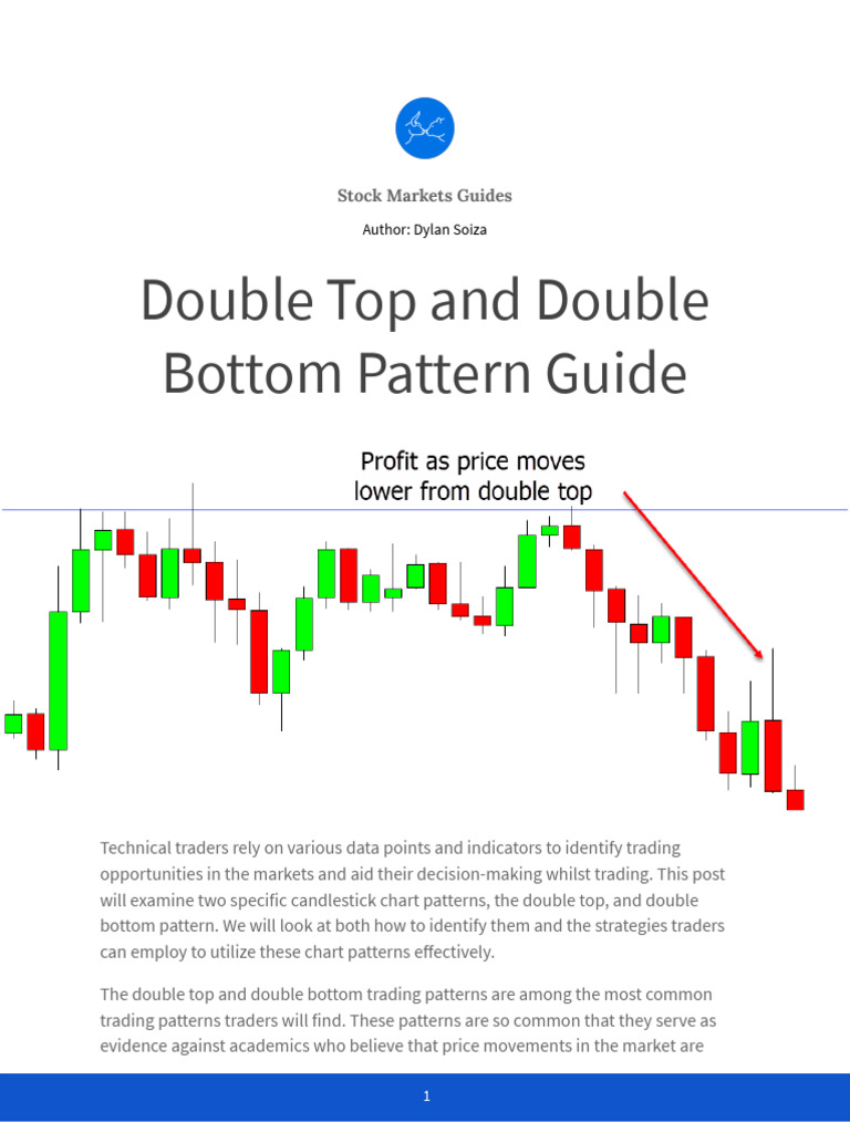 Double-Top-and-Double-Bottom-Pattern-Quick-Guide | PDF | Technical Analysis | Order (Exchange)