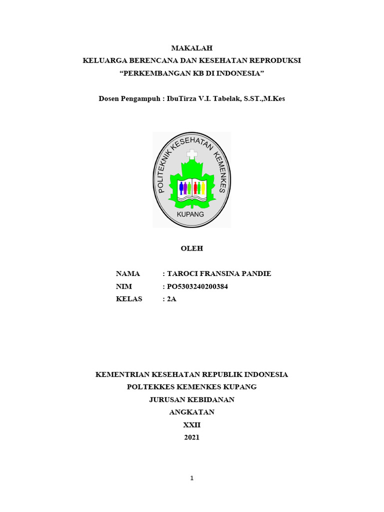 Perkembangan KB di Indonesia | PDF