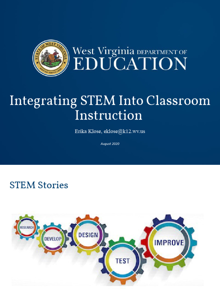 Integrating STEM Into Classroom Instruction | PDF | Interdisciplinarity | Science, Technology ...