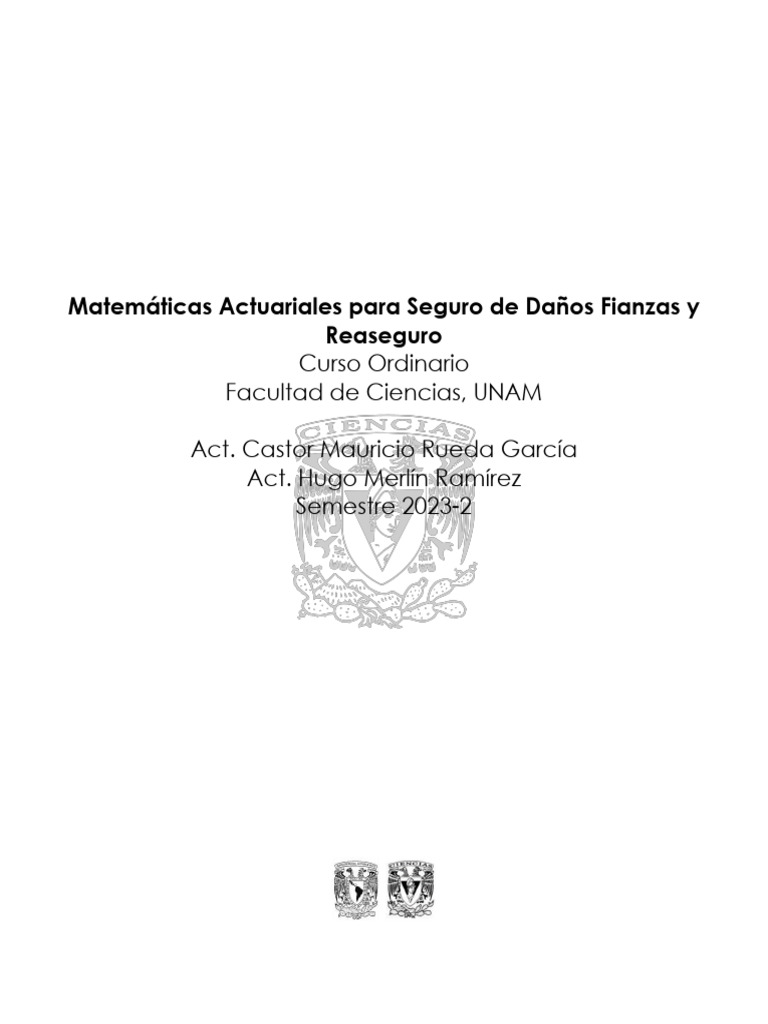 Tarea Examen 2 - Respuestas | PDF | Póliza de seguros | Reaseguro