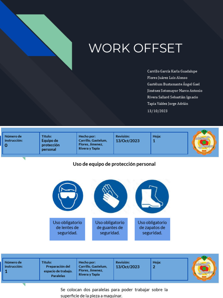 Difference Between Work Offset And Tool Offset Pdf