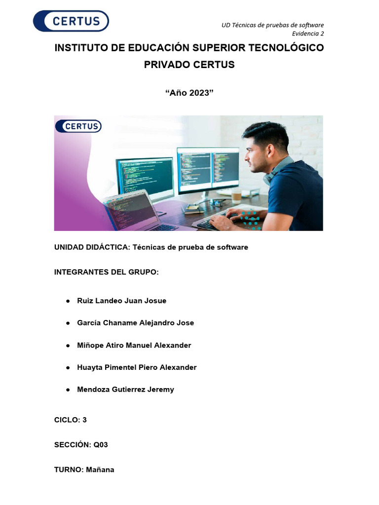 Evaluación AA2-Tecnicas | PDF | Software | Java (lenguaje de programación)