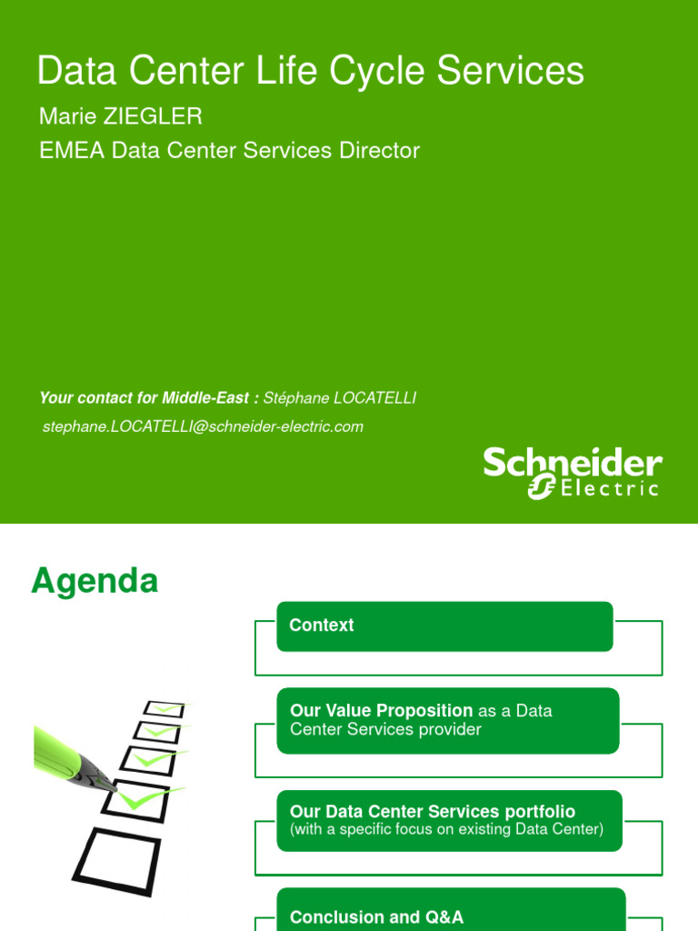 Data Center Life Cycle Services - Marie - Ziegler | PDF | Data Center ...