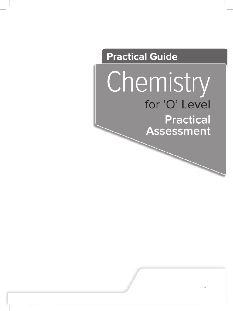 Chemistry Practical Guide For O Level Sample | PDF | Hydroxide | Acid
