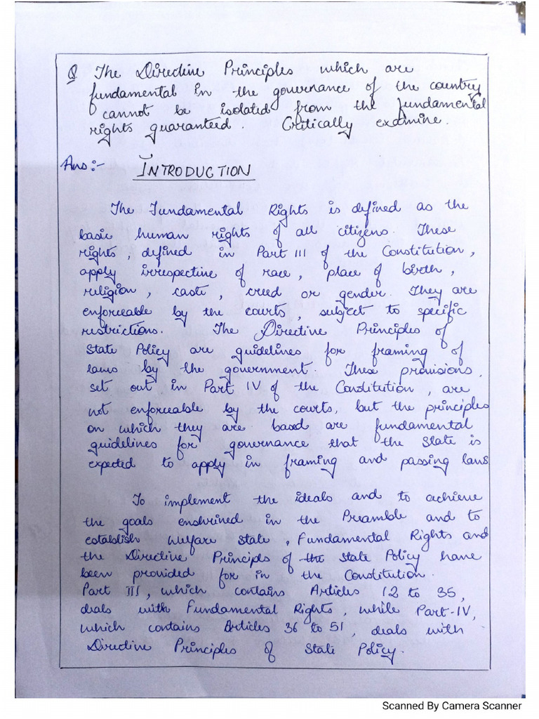 Indian Constitution | PDF